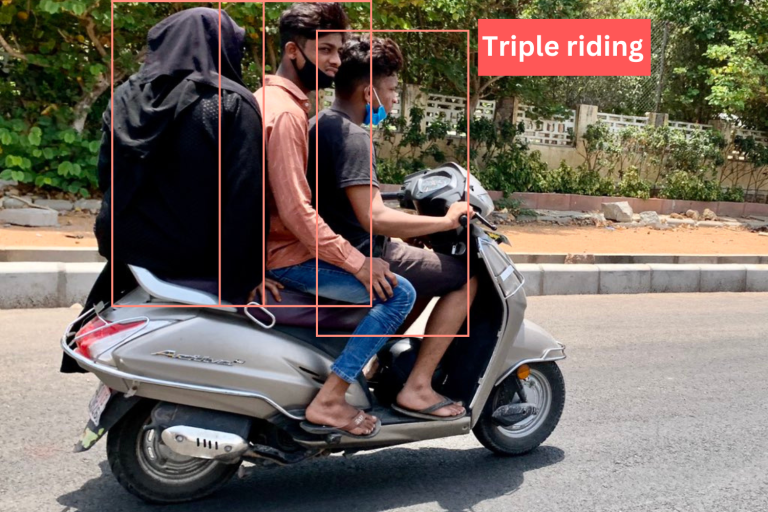 The Role of AI in Enhancing Helmet and Triple Riding Detection on Roads ...